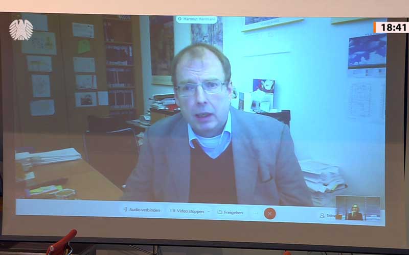 Anhörung im Bundestagsausschuss zu Kraftwerksemissionen